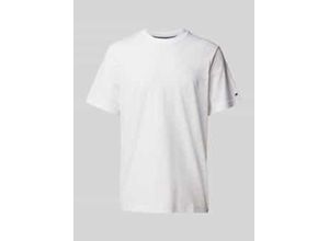 8721106359572 - T-Shirt mit Label-Stitching