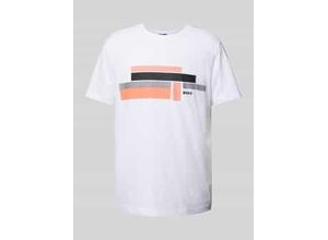 4063546240275 - T-Shirt mit Label-Print