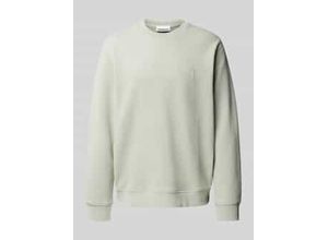 4255715673797 - Sweatshirt mit Label-Stitching Modell BAARO