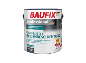 4014505065514 - BAUFIX professional Anti-Rutsch Bodenbeschichtung anthrazit matt 25 Liter Beton- und Bodenfarbe