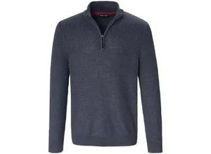 4065691012981 - Pullover Stehbundkragen Louis Sayn blau 54