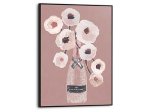 8714597636543 - Wandbild REINDERS Champagne Bilder Gr B H T 30 cm x 40 cm x 16 cm braun Kunstdrucke