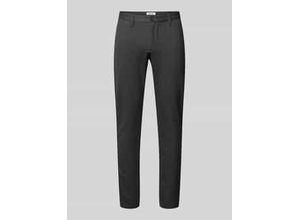 5713734906870 - Slim Fit Stoffhose aus Viskose-Mix Modell MARK