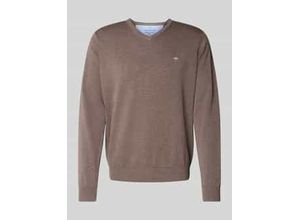 4062392153319 - Fynch-Hatton Herren Pullover braun