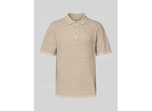 5715611078120 - Regular Fit Poloshirt mit Label-Stitching Modell GEORGE