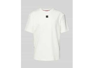 4063545200577 - T-Shirt mit Label-Badge Modell Dalile