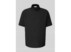 3617073856761 - Poloshirt mit Label-Stitching