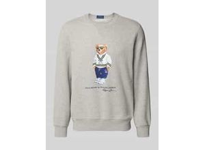 3616853361099 - Sweatshirt mit Motiv- und Label-Print