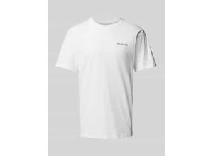 0195982106700 - T-Shirt mit Label-Stitching