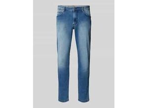 4065807544542 - Straight Fit Jeans mit Brand-Detail