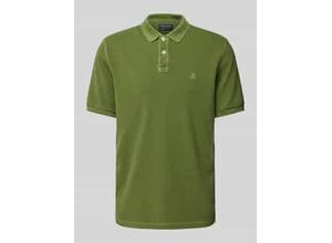 7325869348135 - Regular Fit Poloshirt aus reiner Baumwolle mit Logo-Stitching