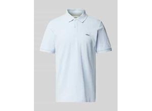 4099977235603 - Regular Fit Poloshirt aus reiner Baumwolle mit Label Stitching