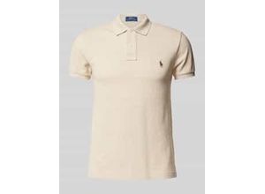 3616411048455 - Poloshirt mit Label-Stitching