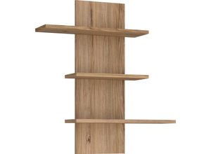 5904767842994 - Wandboard Joadakis braun (catania eiche) B90cm H100cm T219cm Spanplatte Regale