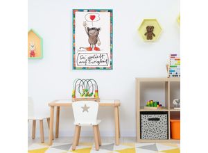 4262513380567 - Leinwandbild LUCKYLINDE Sei geliebt auf Ewigkeit bunt (farbe bild(er) bunt) B60cm H90cm T2cm Canvas Holzrahmen Bilder Exklusive JANOSCH Kindermotive