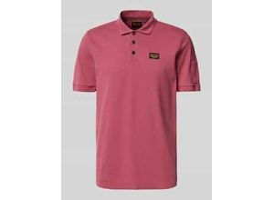 8720672591089 - Poloshirt mit Label-Detail