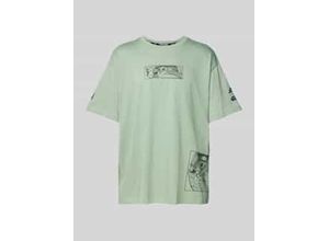 4067906220969 - T-Shirt mit Label-Print