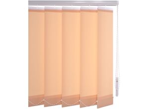 4016318369056 - Lamellenvorhang Vertikalanlage 127 mm Gr 8 beige (sand) B100cm H250cm Jalousien