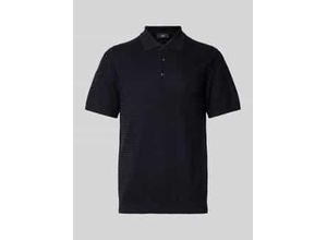 4067175141217 - Regular Fit Poloshirt mit Strukturmuster Modell FLAVI