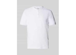 4067175137159 - Slim Fit Poloshirt mit Rundhalsausschnitt Modell LANO