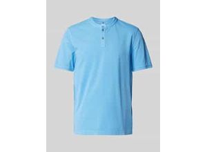 4067175137333 - Slim Fit Poloshirt mit Rundhalsausschnitt Modell LANO