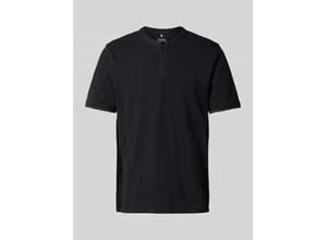 4067175137524 - Slim Fit Poloshirt mit Rundhalsausschnitt Modell LANO