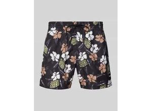 4063545983432 - Relaxed Fit Badeshorts mit Label-Badge Modell Piranha