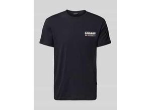 0194905933959 - T-Shirt mit Label-Print Modell KASBA