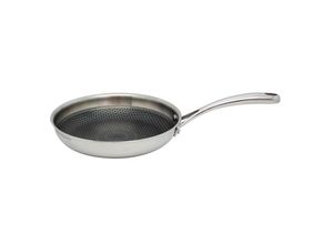 4006925355245 - ELO Bratpfanne Relief  Silber  Metall  rund  backofengeeignet antihaftbeschichtet  Kochen Pfannen Bratpfannen