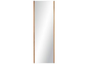 9009852936124 - Wandspiegel  Eiche  Glas  rechteckig  40x120x55 cm  senkrecht montierbar Ganzkörperspiegel  Spiegel Wandspiegel