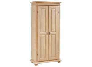 9010585170525 - Schuhschrank  Fichte  Holz  Fichte  massiv  8 Fächer  90x190x45 cm  Garderobe Schuhaufbewahrung Schuhschränke