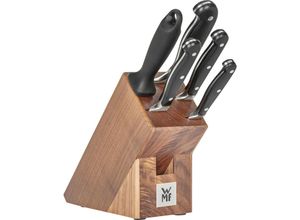 4000530685629 - Messerblock Spitzenklasse Plus  Braun Edelstahl  Holz Metall  6-teilig  Walnuss  195x145x36 cm  Made in Germany  Kochen Küchenmesser