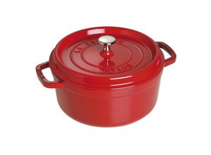 3272341024060 - Schmortopf LA Cocotte  Rot  Metall  38 L  backofengeeignetbackofengeeignet  Kochen Töpfe Schmortöpfe