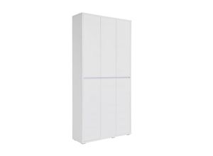 9009852644968 - Schuhschrank  Weiß  Holzwerkstoff  20 Fächer  100x210x34 cm  Typenauswahl  Garderobe Schuhaufbewahrung Schuhschränke