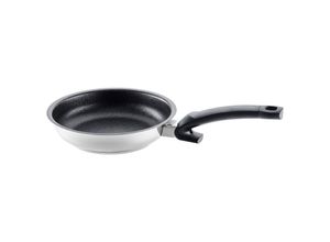 4009209374734 - Bratpfanne FISSLER Adamant premium Edelstahlpfanne beschichtet Pfannen Gr Ø 20 cm grau (anthrazit) induktionsgeeignet kratzfeste Antihaft-Beschichtung Made in Germany