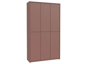 5904767038472 - Schuhschrank  Terracotta  Holzwerkstoff  16 Fächer  110x192x35 cm  Typenauswahl stehend  Garderobe Schuhaufbewahrung Schuhschränke