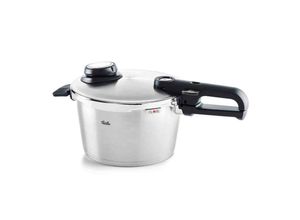 4009209379739 - Schnellkochtopf FISSLER vitavit premium Edelstahl 45 L Ø 22 cm Töpfe Gr Ø 22 cm silberfarben Schnellkochtöpfe Verriegelungsanzeige Einstellbares Abdampfen Einstellbare Kochstufen