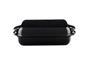 9003064220040 - Bräter Classic  Schwarz  Metall  rechteckig  26x133x37 cm  backofengeeignethitzebeständige Griffe backofengeeignet kratzfest  Kochen