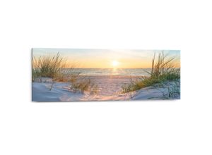 8714597636437 - Deco-Panel REINDERS Sonnenuntergang Bilder Gr B H T 90 cm x 30 cm x 2 cm beige Kunstdrucke