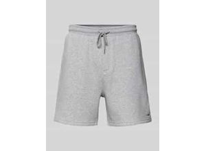 8721106778991 - Regular Fit Sweat Shorts aus Baumwoll-Mix mit Logo-Stitching