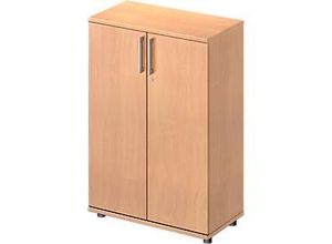 4251898803105 - Genius Flügeltürenschrank TETRIS WOOD 3 OH Höhe inkl Gleiter B 800 mm Buche-Dekor