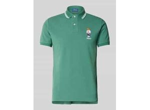 3616852686032 - Slim Fit Poloshirt aus reiner Baumwolle