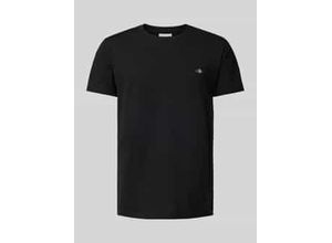 7325707503573 - Slim Fit T-Shirt mit Label-Stitching