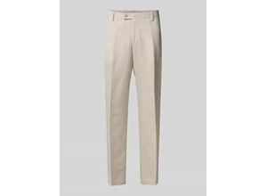 8052136798490 - Relaxed Fit Leinenhose mit elastischem Bund