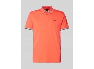 4063546237275 - Regular Fit Poloshirt mit Label-Print Modell Paddy Lux Heritage