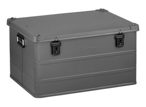 4000591015236 - Aufbewahrungsbox ENDERS Vancouver S Grey (123 l) - Industriebox grau B46cm H52cm T67cm Aluminium Aufbewahrungsboxen mit robuster Pulverbeschichtung​