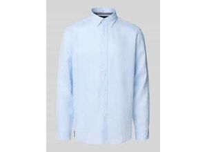 4069469111395 - Regular Fit Leinenhemd mit Button-Down-Kragen