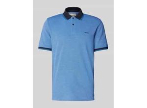 7325706983239 - Regular Fit Poloshirt mit Label-Stitching Modell OXFORD