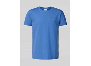 7325708135582 - Slim Fit T-Shirt mit Label-Stitching