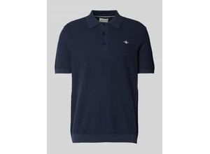 7325708143792 - Regular Fit Poloshirt mit Strukturmuster